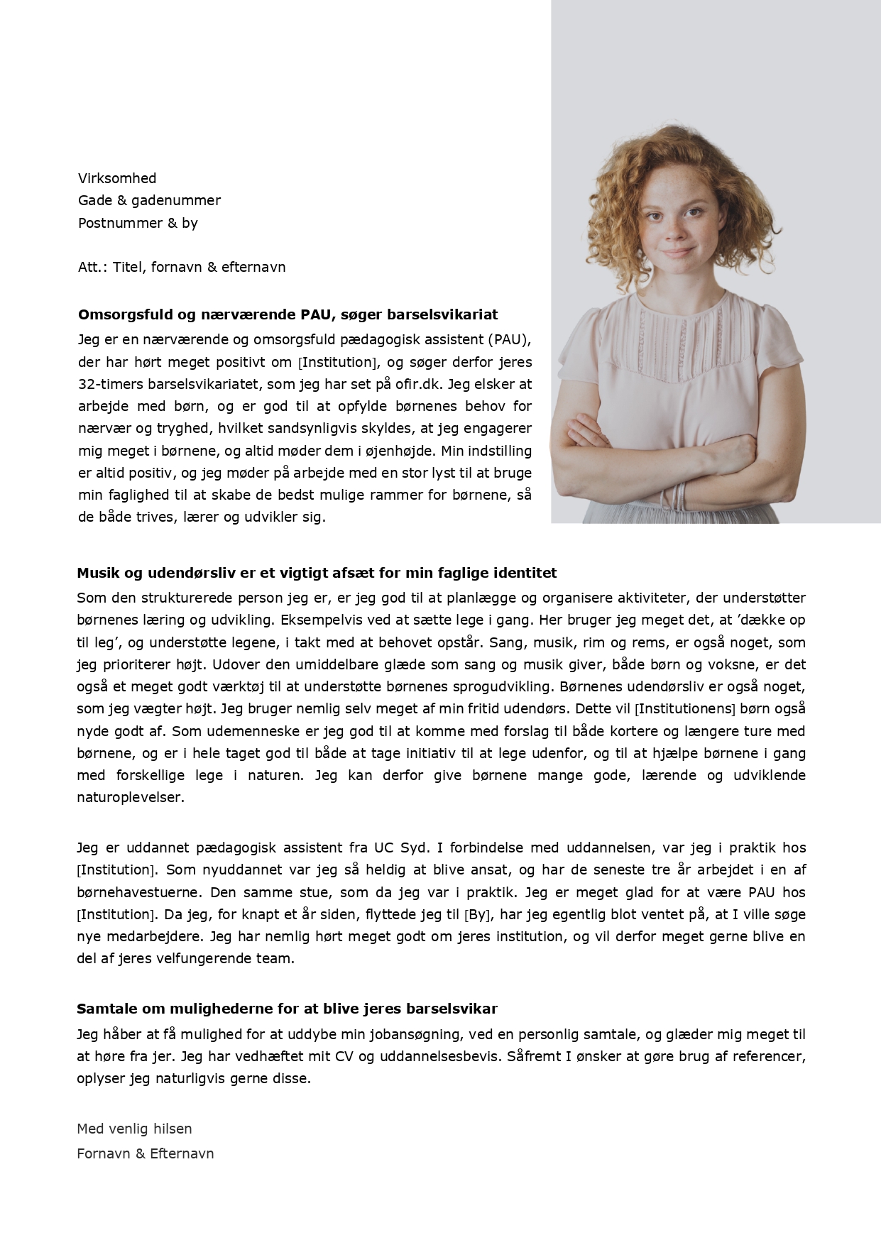 Gratis eksempler på ansøgninger | jobspecialist.dk